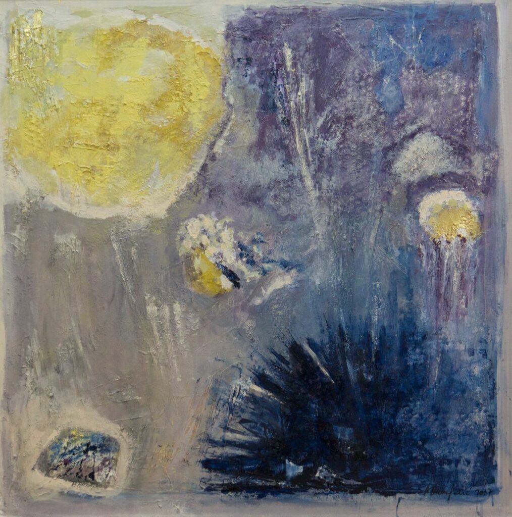 Moshe Stahl's New Series of Paintings Are More Than Just Blue and White ...